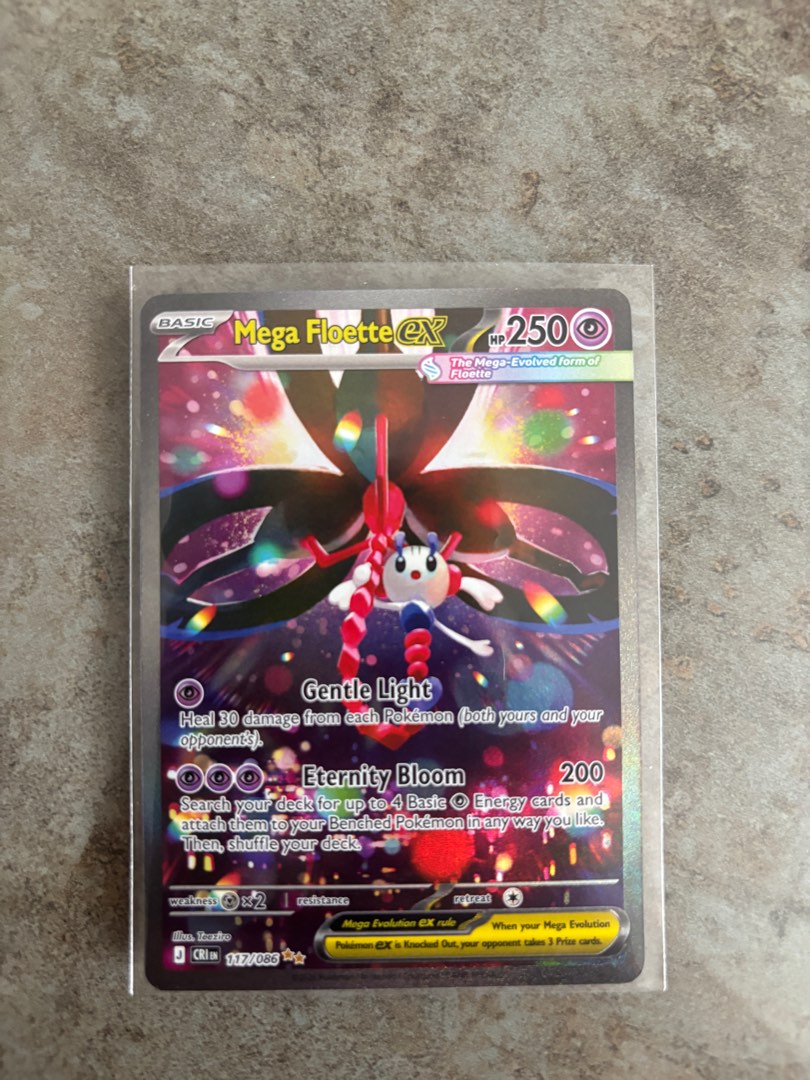 Mega Floette EX (Minty), Hobbies & Toys, Toys & Games on Carousell