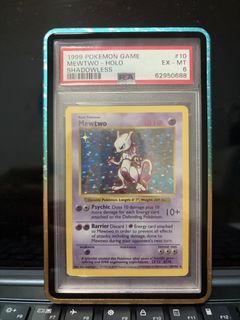 1999 Pokemon Game Mewtwo Holo Shadowless PSA 6.5, Hobbies & Toys, Toys ...