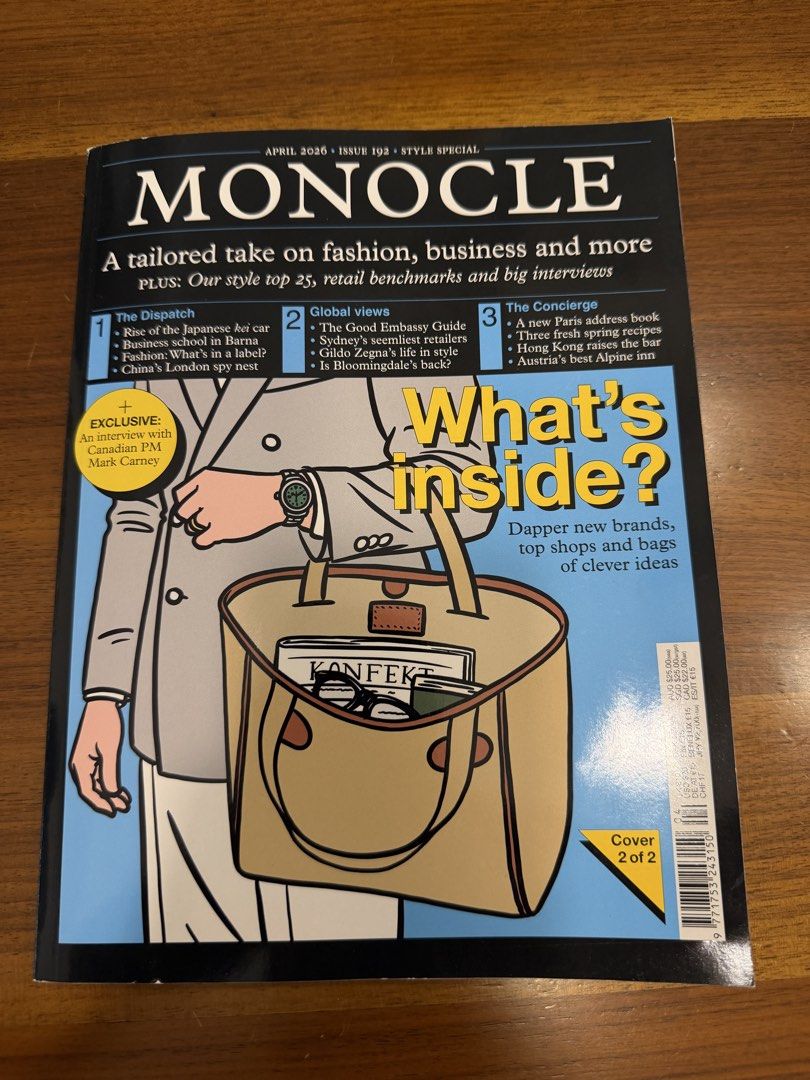 Monocle Magazine - April 2026 Issue 193 Style Special, Hobbies & Toys ...