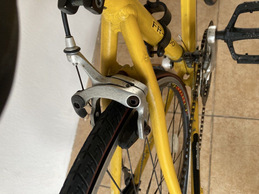 Monotine Bike FR-300 Yellow Hybrid Bicycle, Sports Equipment, Bicycles ...