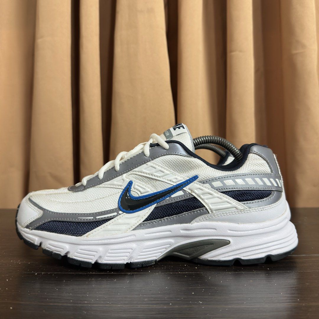 Nike Initiator Men's Running Shoes White Blue, Men's Fashion, Footwear ...