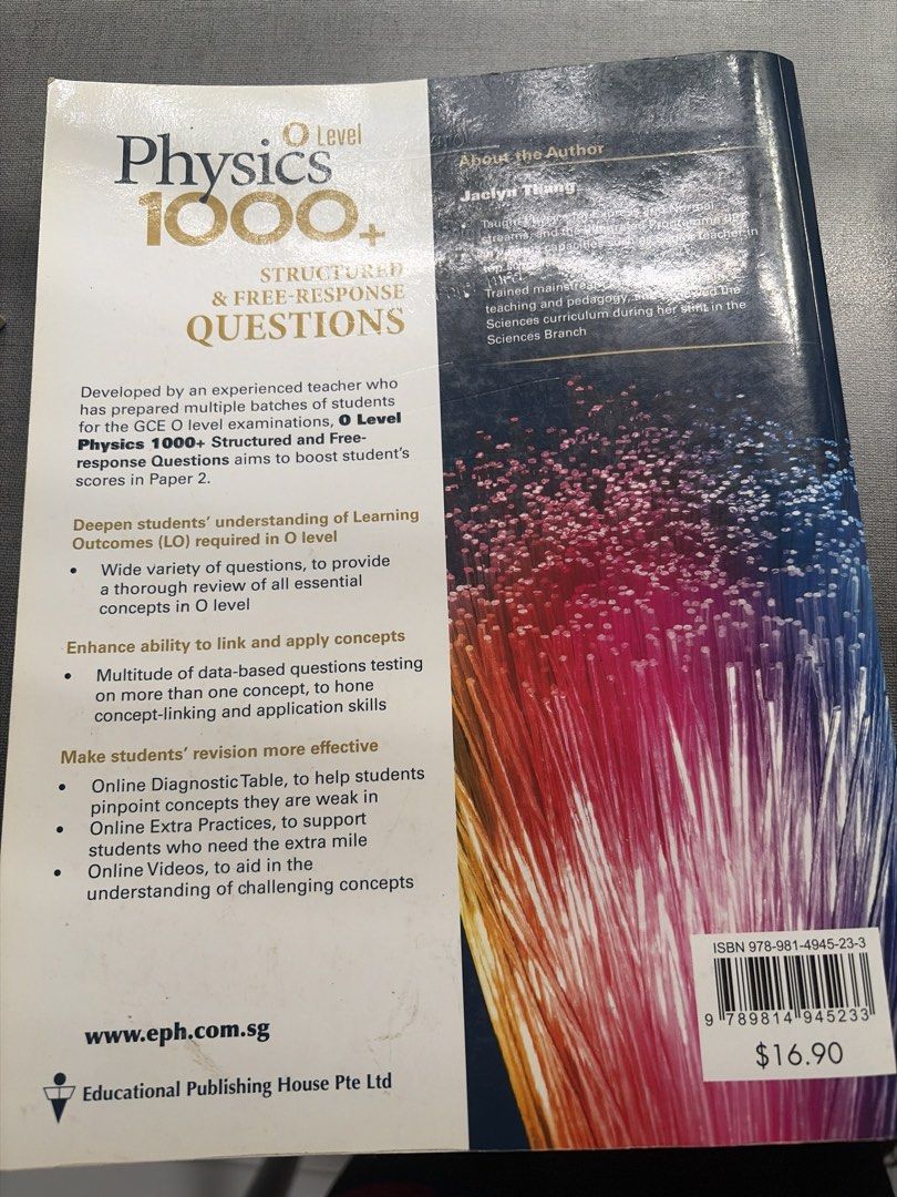 O Level Physics 1000+ Structured & Free-Response Questions, Hobbies ...