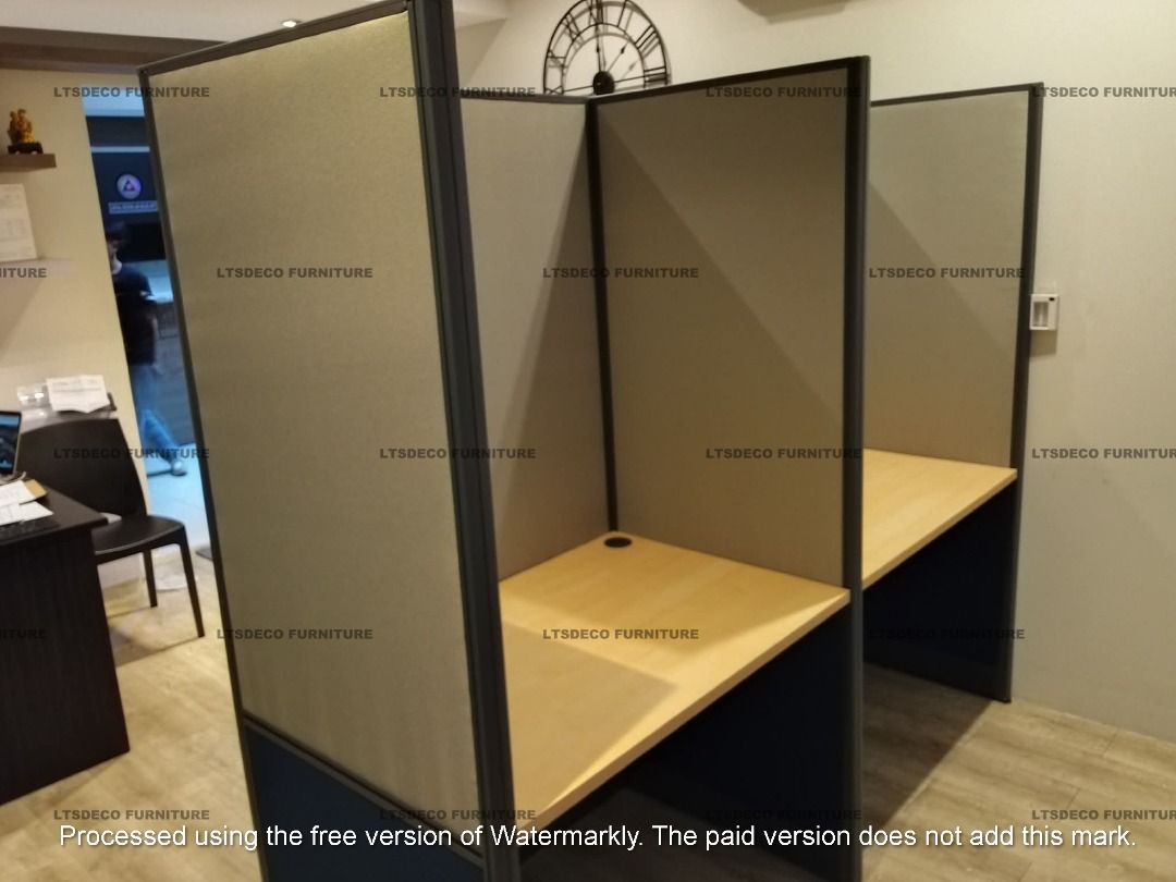 Office Cubicle Workstation with Dividers Office Partition Office ...