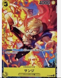 One Piece Card Game Sanji ST29-004 Card, Hobbies & Toys, Toys & Games ...