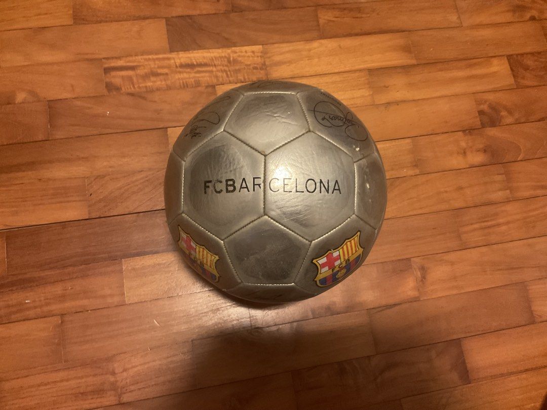 Prime Barcelona ball size 5, Sports Equipment, Sports & Games, Racket ...