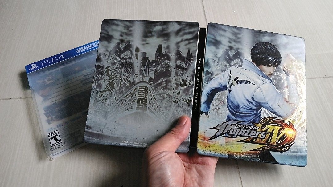 PS4 Original Disc - The King of Fighters 14 XIV Burn to Fight Steelbook ...