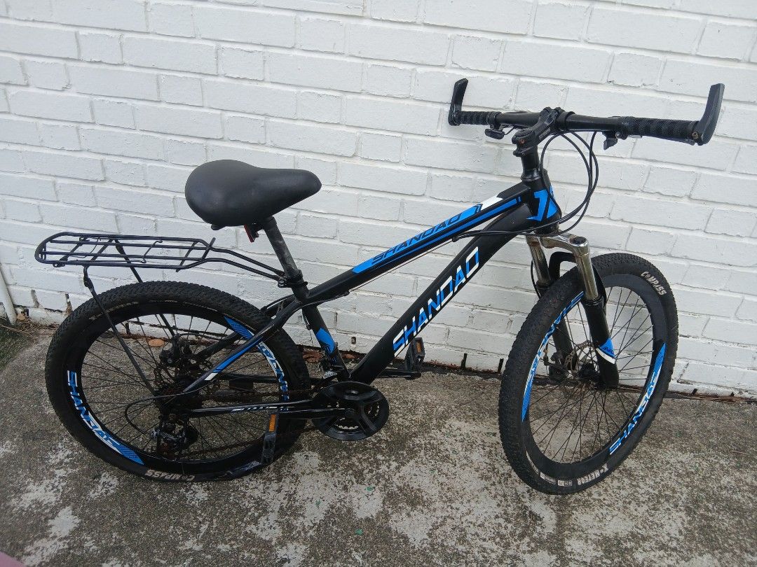 SHANDAO Mountain Bike with Rear Rack, Sports Equipment, Bicycles ...