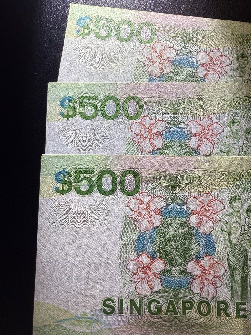 Ships Series $500 A2/A3 Singapore Old BankNotes, Hobbies & Toys ...