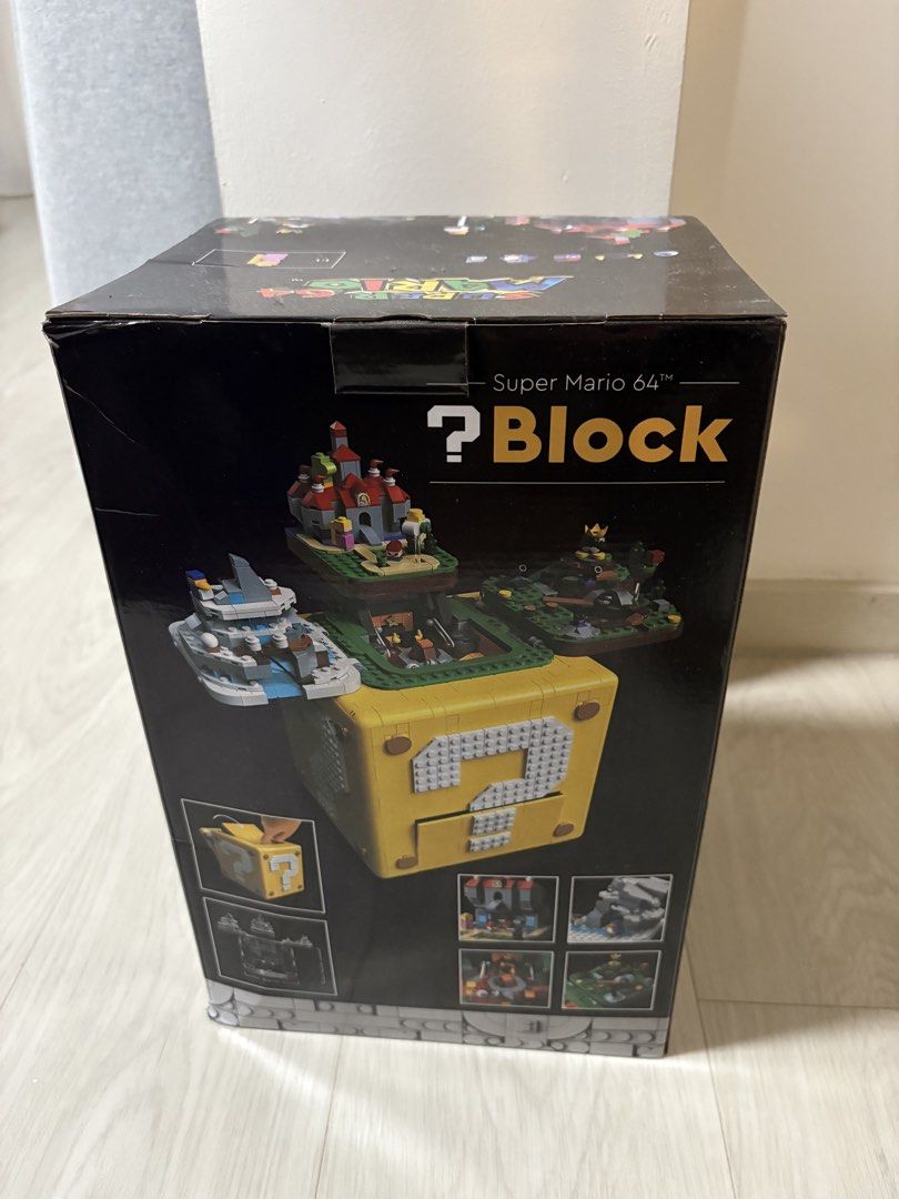 Super Mario 64 Question Mark Block Set (Not lego), Hobbies & Toys, Toys ...