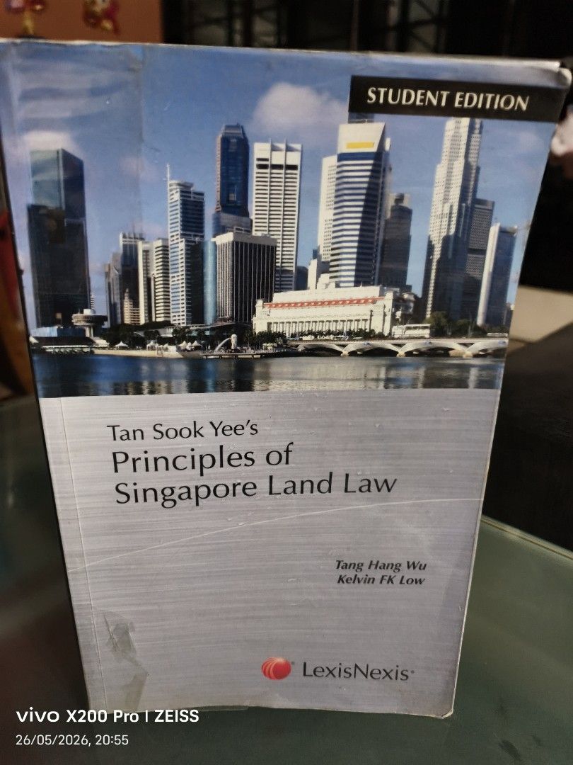 Tan Sook Yee's Principles of Singapore Land Law Student Edition ...