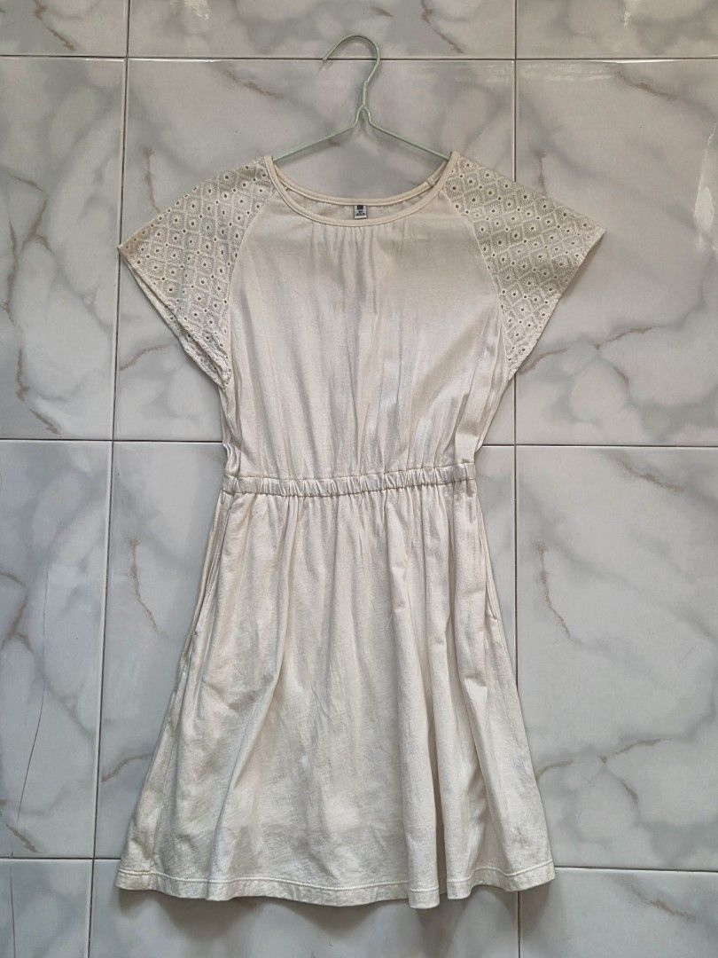 Uniqlo white dress, Women's Fashion, Dresses & Sets, Dresses on Carousell