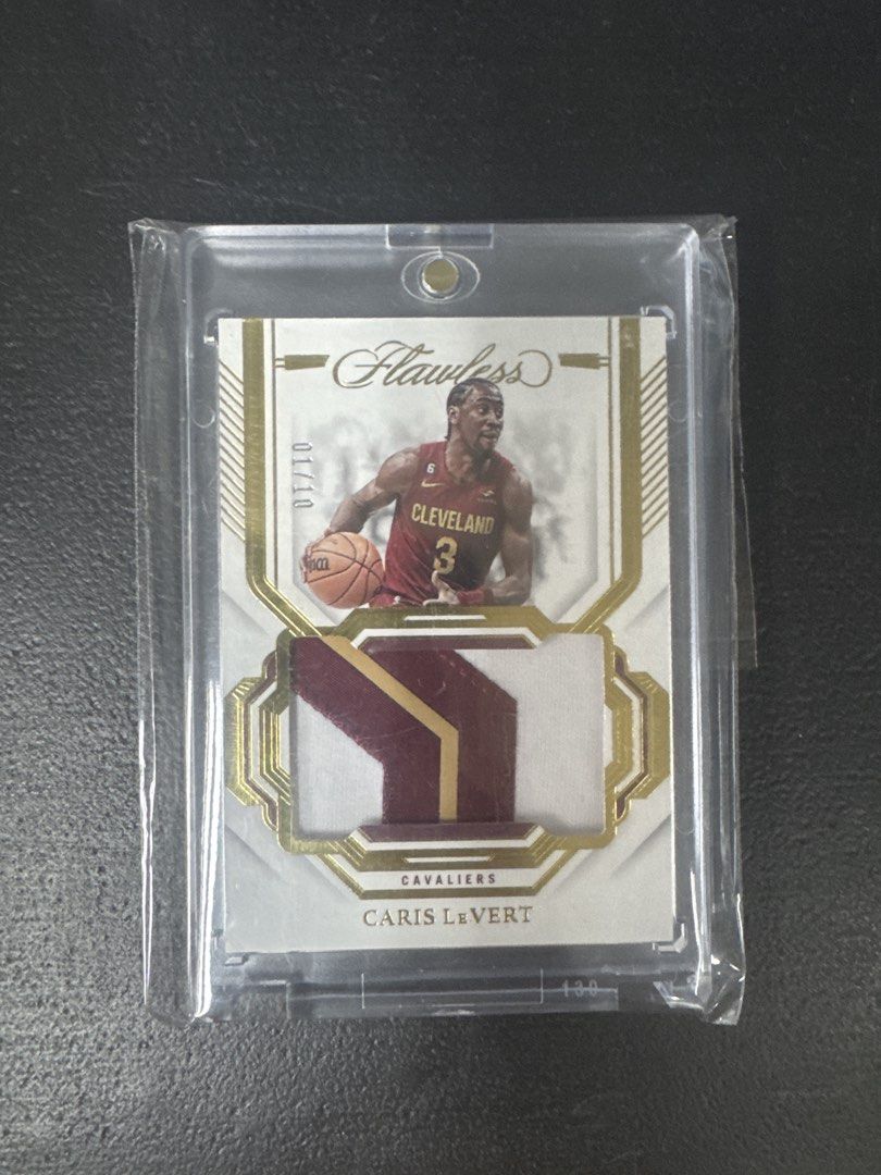 「限10」「包磚」2021-22 Flawless Caris LeVert Panini, 興趣及遊戲, 收藏品及紀念品, 明星周邊 ...