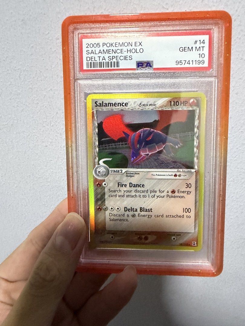 2005 Pokemon EX Salamence Holo Delta Species PSA 10 Gem Mint, Hobbies ...
