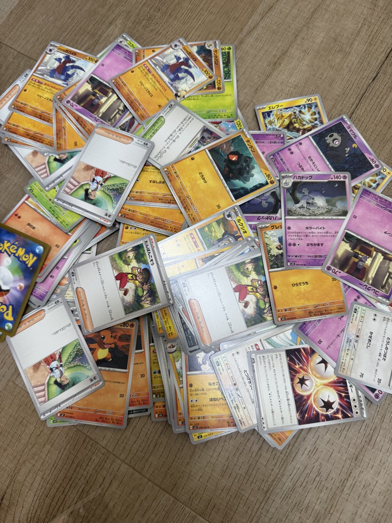 200x Assorted Pokemon Trading Cards - Japanese Edition, Hobbies & Toys ...