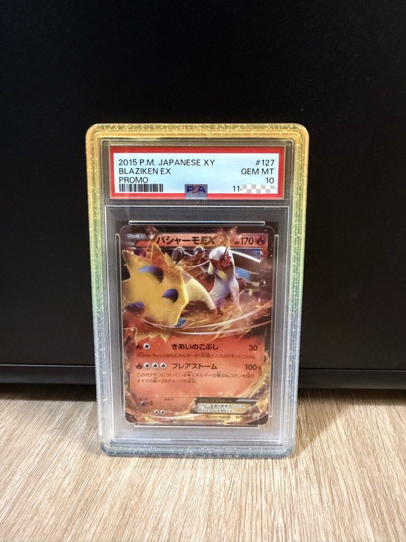 2015 Japanese Blaziken EX Promo Pokemon Card GEM MT 10, Hobbies & Toys ...