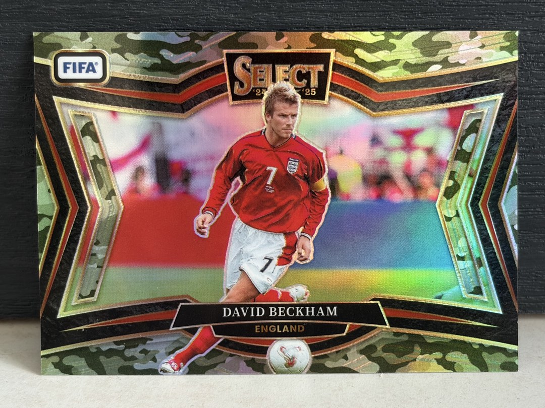 2024/2025 Panini Select David Beckham England Soccer Card /135, Hobbies ...