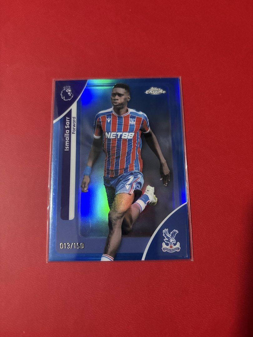 2026 Topps Chrome Premier League Ismaila Sarr #/150, Hobbies & Toys ...