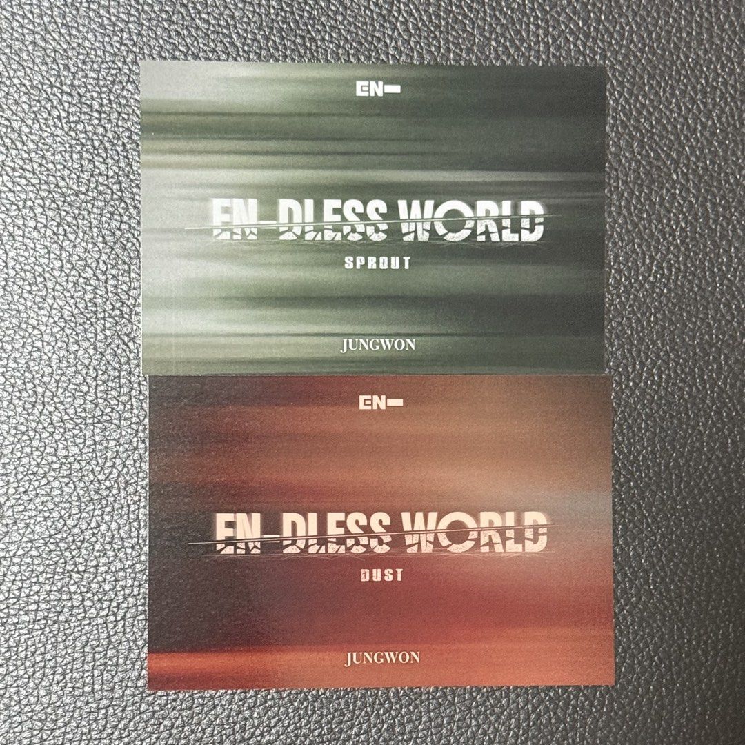 [$2 set] WTS ENHYPEN jungwon enha membership postcard kpop set, Hobbies ...