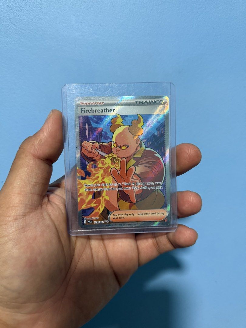 3x Pokemon TCG Cards: Ignition Energy, Sacred Charm, Firebreather ...