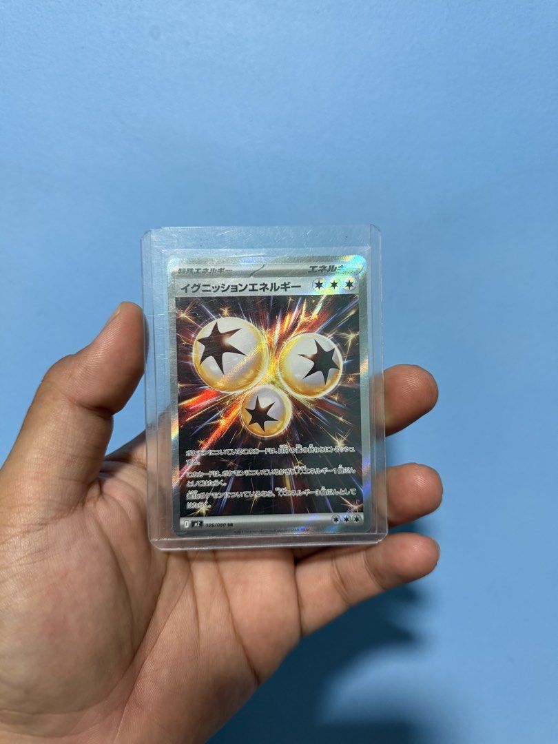3x Pokemon TCG Cards: Ignition Energy, Sacred Charm, Firebreather ...