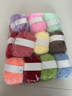 30g 4 ply yarns, Hobbies & Toys, Stationery & Craft, Craft Supplies ...