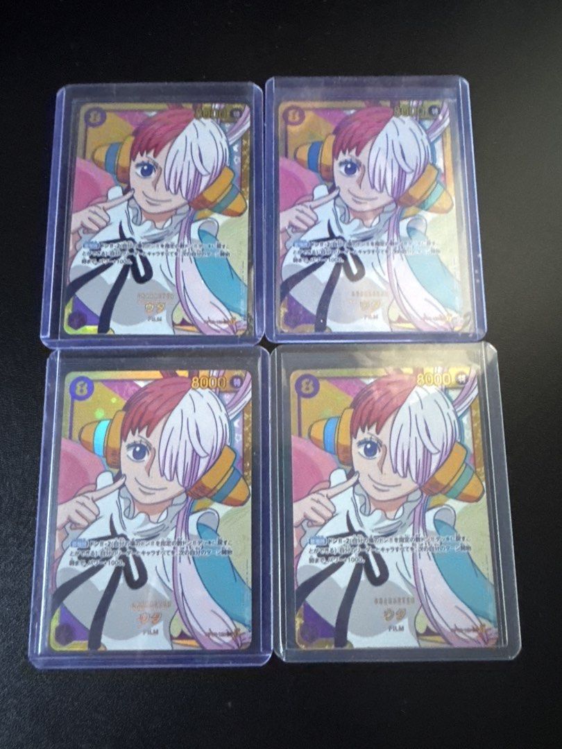 4x Uta One Piece Card Game OP02-004 R, Hobbies & Toys, Toys & Games on ...