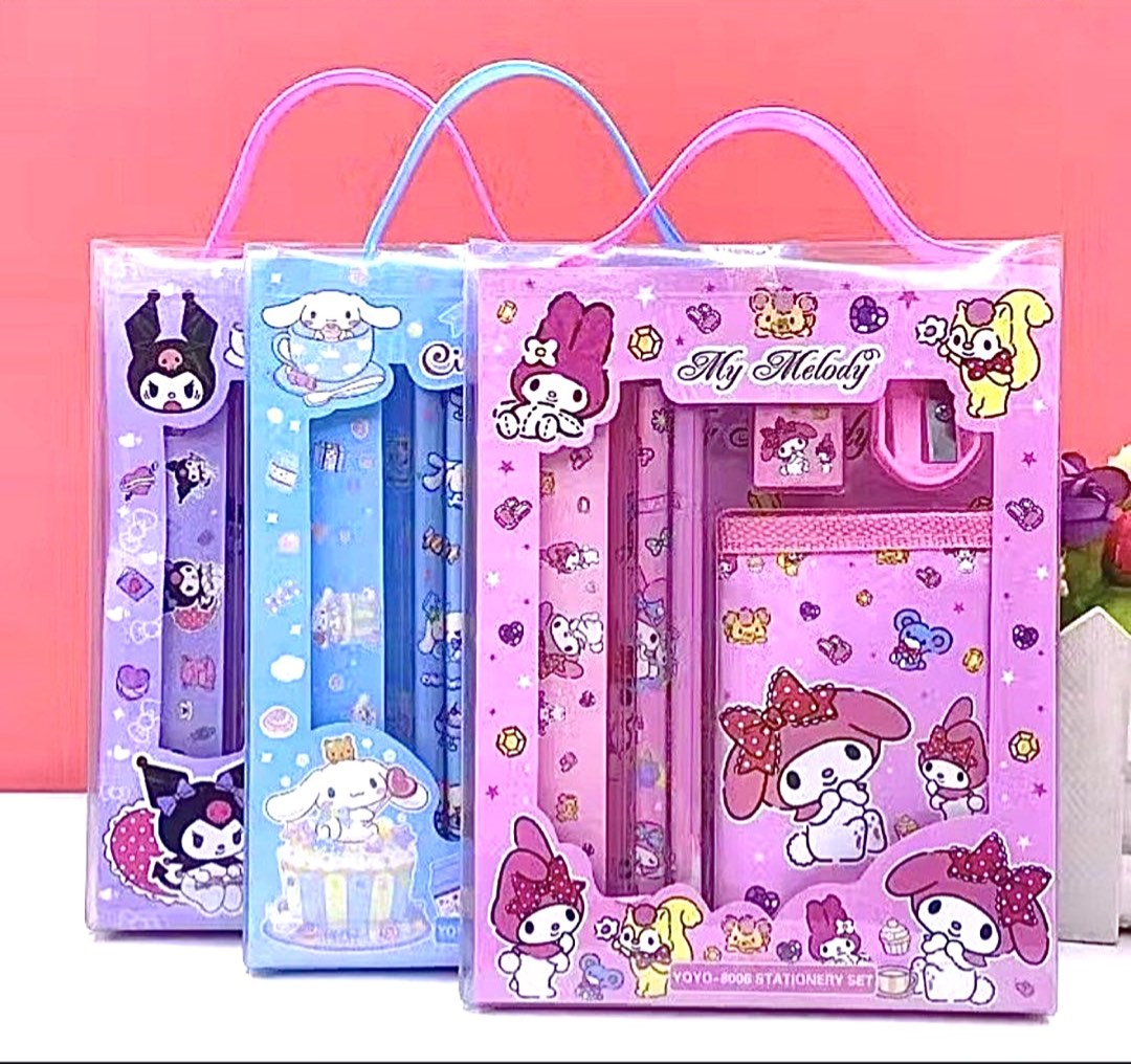 🎁6 pcs stationary set🎁Ideal for kids goodie bag, children day, birthday ...