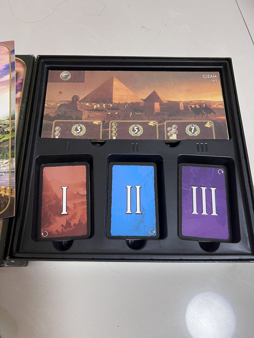 7 Wonders Board Game by Antoine Bauza, Hobbies & Toys, Toys & Games on ...