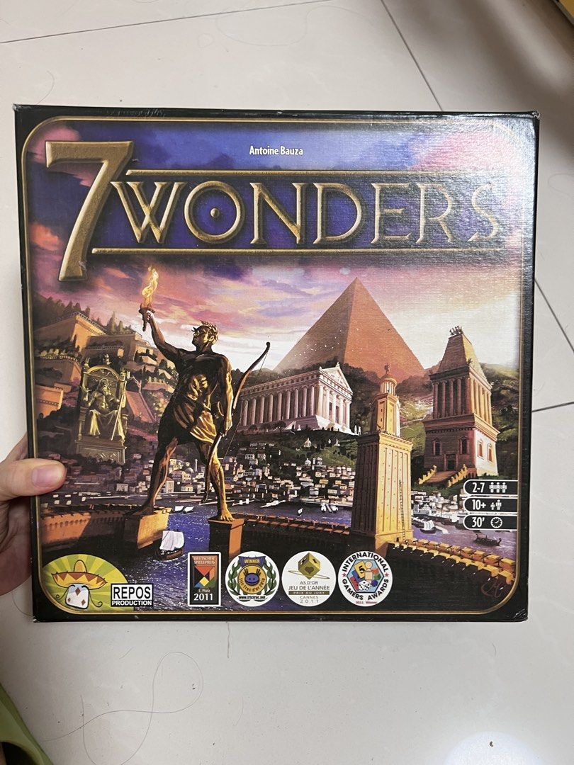 7 Wonders Board Game by Antoine Bauza, Hobbies & Toys, Toys & Games on ...