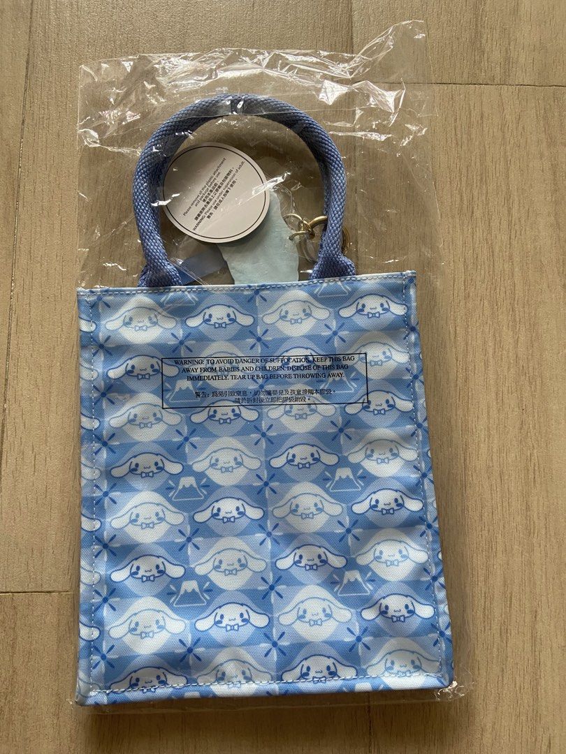 全新 Sanrio Cinnamoroll 手提袋, 女裝, 手袋及銀包, 多用途袋 - Carousell