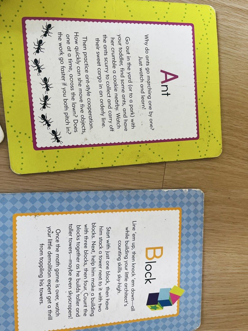 A to Z Activities for Kids Alphabet Flashcards, Hobbies & Toys, Books ...