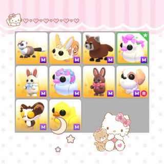 Adopt me pets for sale!, Hobbies & Toys, Toys & Games on Carousell