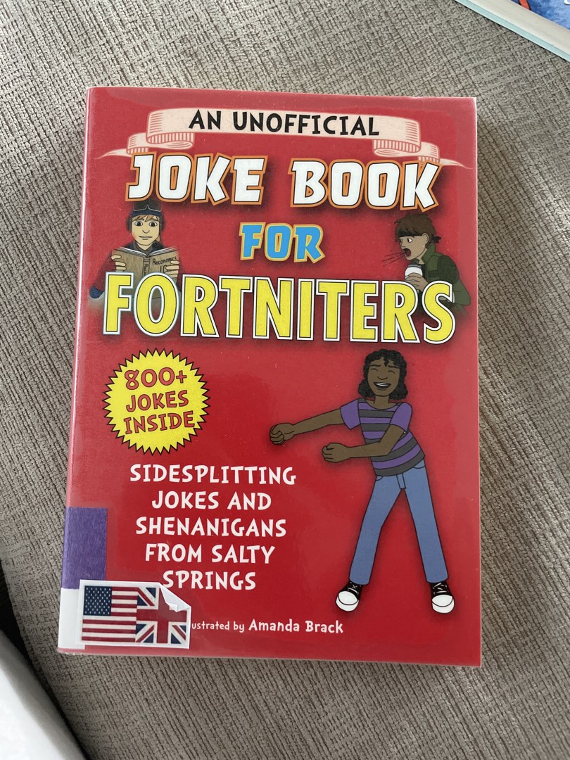 An Unofficial Joke Book For Fortniters, Hobbies & Toys, Books ...