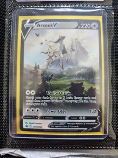 Arceus V 122/172 Pokemon Card, Hobbies & Toys, Toys & Games on Carousell