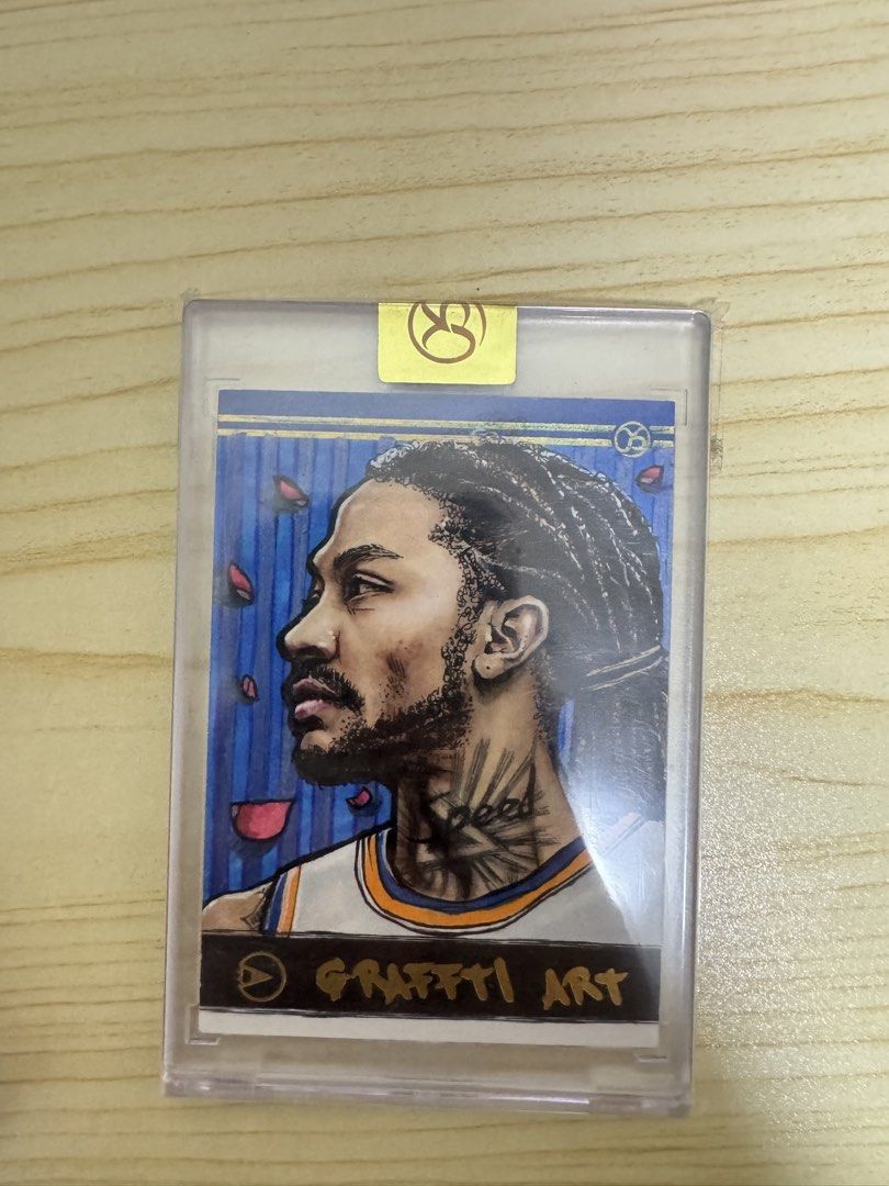 Authentic Hand-Painted Graffiti Art Collector's Item Card, Hobbies ...