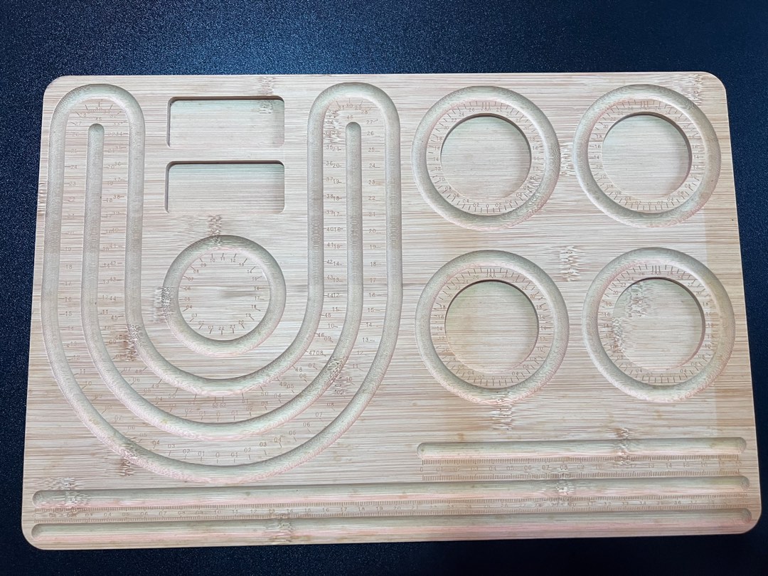 Bamboo beading design board, Hobbies & Toys, Stationery & Craft, Craft ...