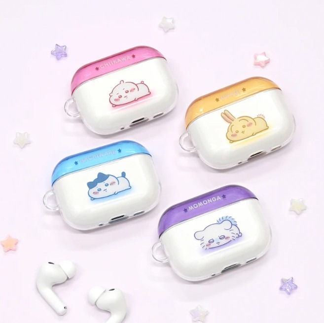 Chiikawa Usagi AirPods Pro 保護殼 第2/3/4代, 手提電話, 電話及其他裝置配件, 手機套及手機殻 ...