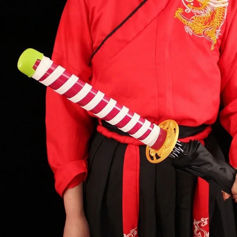 Demon Slayer Katana Umbrella Shinobu Long Rain Black Parasol Sword ...