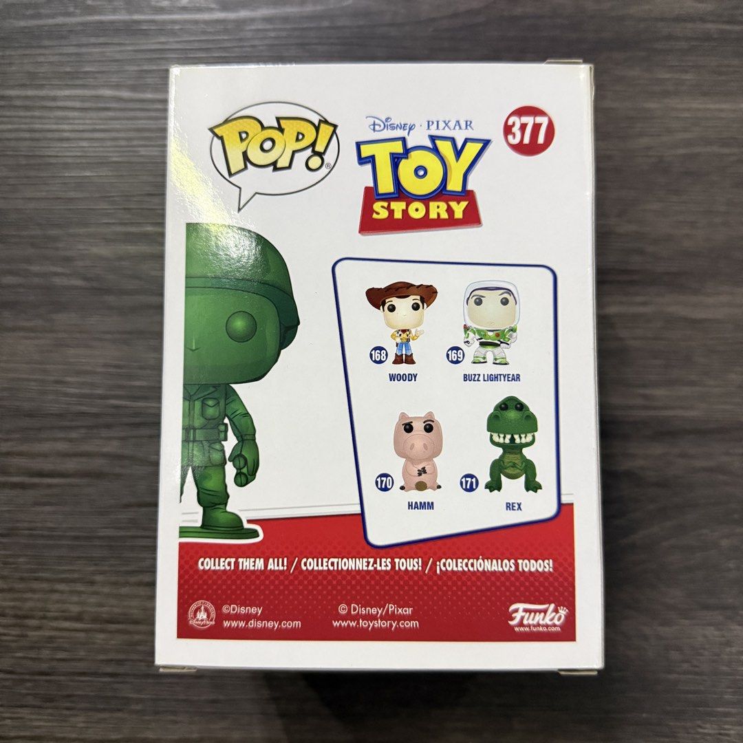 Funko Pop #377: Toy Story - Army Man (Metallic) [Toy Story Land Grand ...