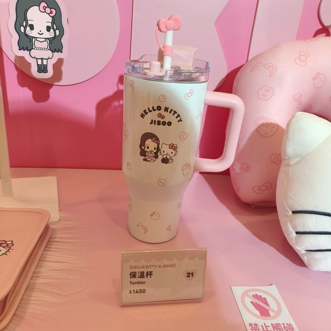 ⭐現貨⭐Hello Kitty x Jisoo 保溫杯⭐ Blackpink ⭐ Jisoo聯名 ⭐, 興趣及遊戲, 收藏品及紀念品, 明星 ...