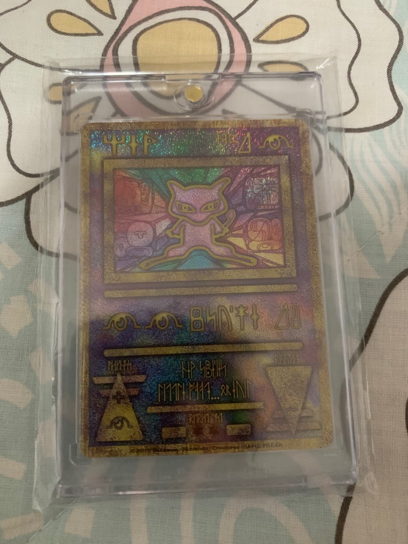 Ancient Mew Pokemon Card - 2019, Hobbies & Toys, Toys & Games on Carousell
