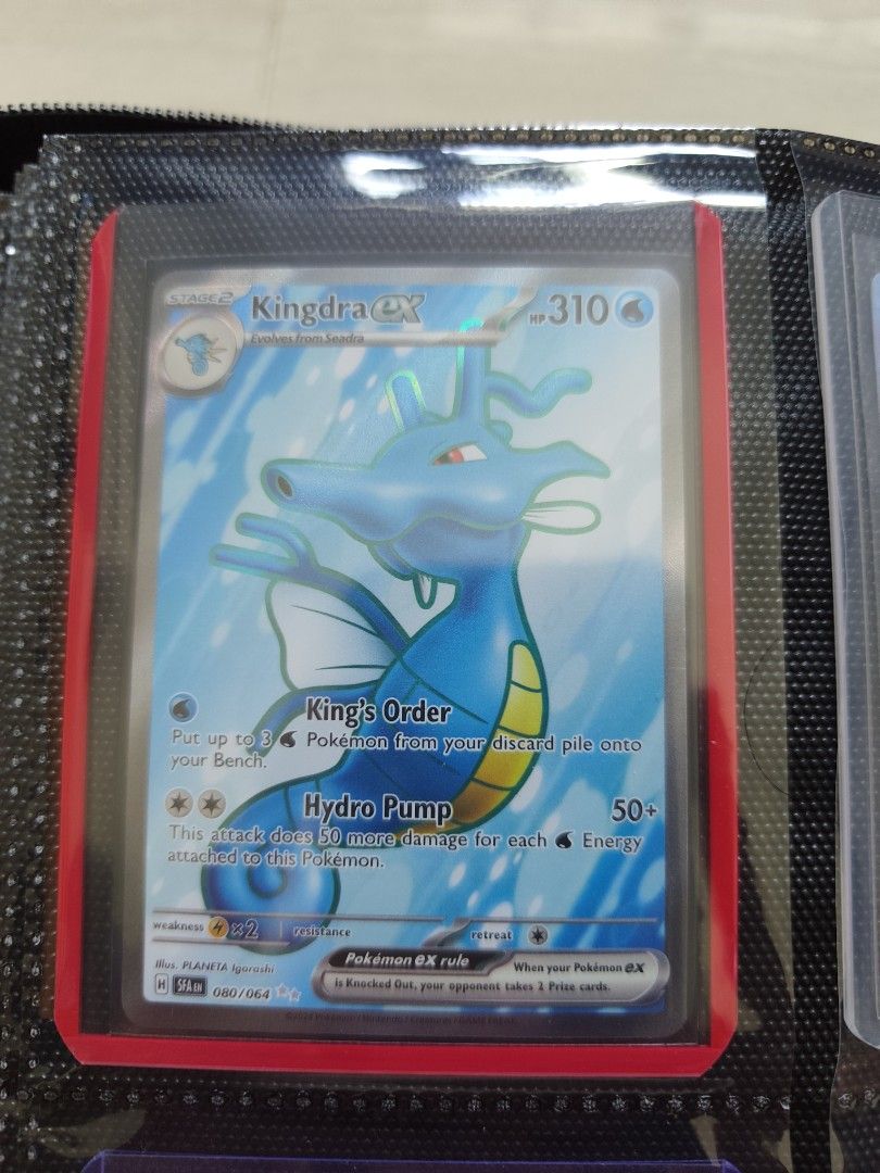 Kingdra EX Pokemon Card, Hobbies & Toys, Toys & Games on Carousell
