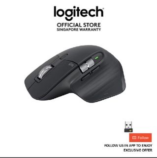 Logitech MX Master 3S Performance Wireless Mouse, Computers & Tech ...