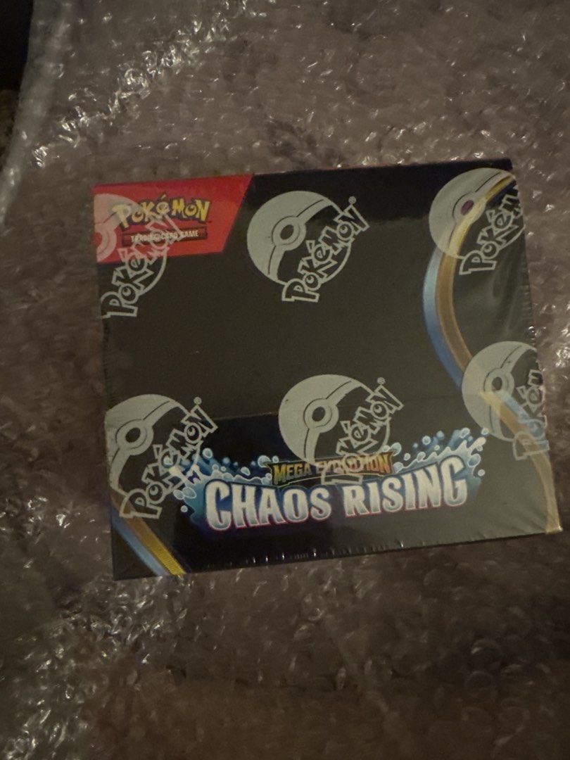 Pokemon TCG Mega Evolution Chaos Rising Booster Box, Hobbies & Toys ...