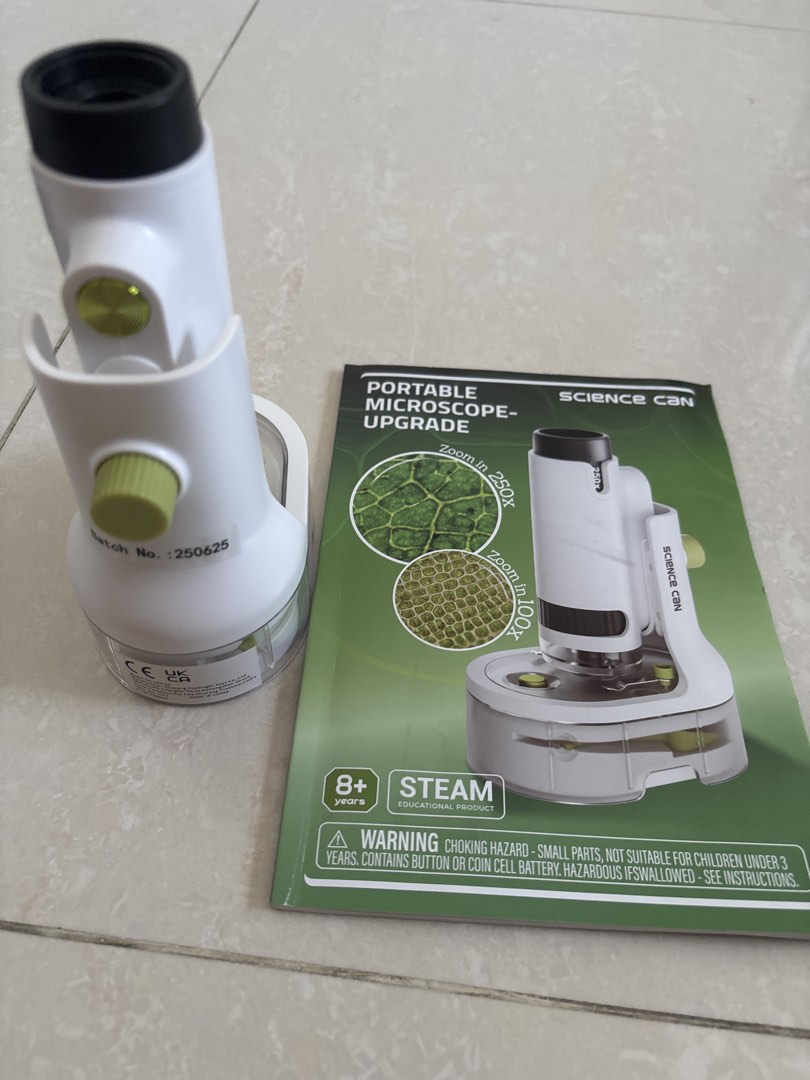 Science Can Portable Microscope Upgrade, Hobbies & Toys, Toys & Games ...