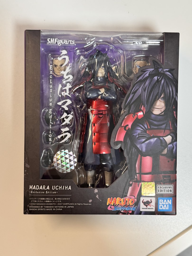 shf naruto 火影 宇智波斑 斑, 興趣及遊戲, 玩具 & 遊戲類 - Carousell