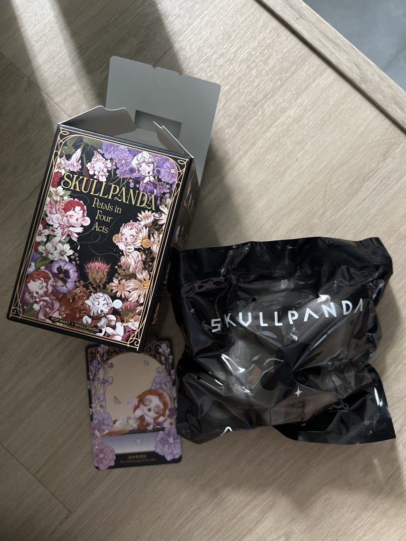 SKULLPANDA Petals in Four Acts Blind Box Toy, Hobbies & Toys, Toys ...