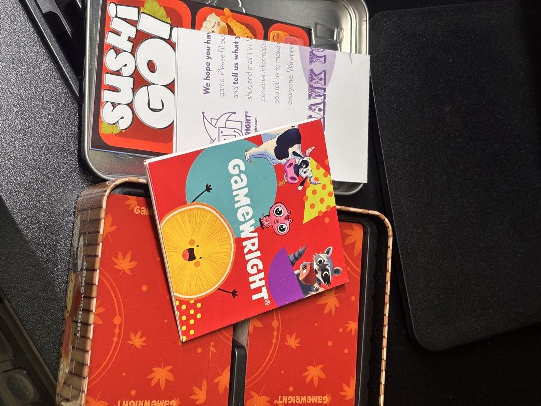 Sushi Go! The Pick and Pass Card Game by Gamewright, Hobbies & Toys ...