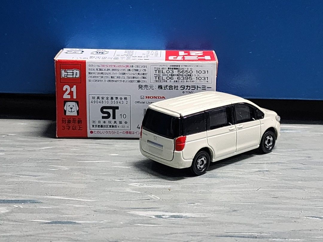 【米舖TOY】 9成新 TAKARA TOMY TOMICA #21 Honda Stepwgn RK 米色 本田 MPV 車仔, 興趣及遊戲 ...