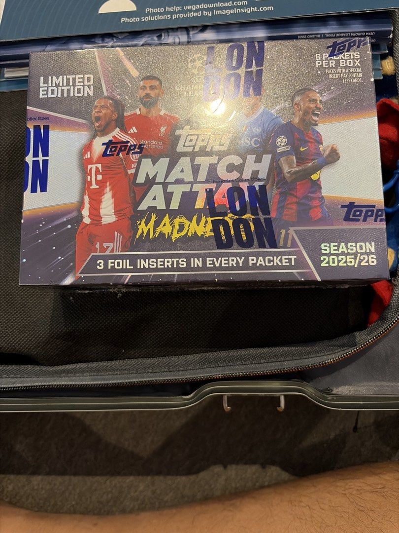 Topps Match Attax Champions League London 2025/26 Box, Hobbies & Toys ...